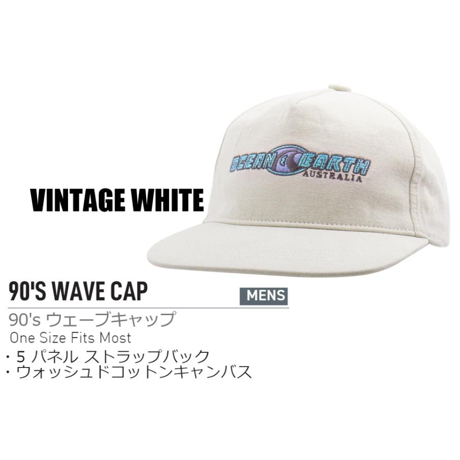 OCEAN＆EARTH オーシャンアンドアース O&E 90s WAVES CAP サーフキャップ サーフハット ベースボールキャップ ...