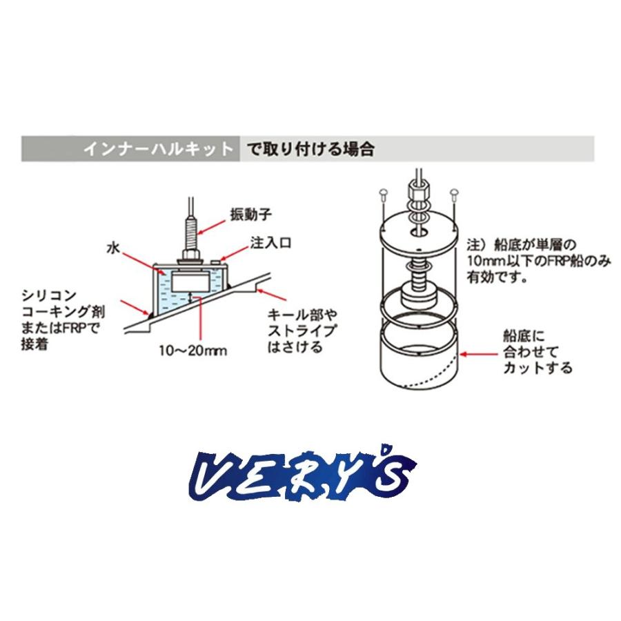 HONDEX IH08 インナーハル TD68/TD75用 ホンデックス オプション : ベリーズマリン Yahoo!店 - 通販 ...