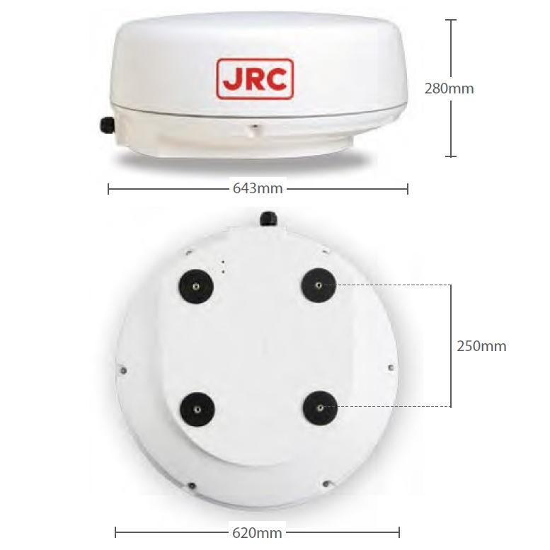 JMA-1034 2ft JRC 日本無線レーダー 4kW 62cm レドームアンテナ 航海計器 レーダー : ベリーズマリン Yahoo!店 - 通販 - Yahoo!ショッピング