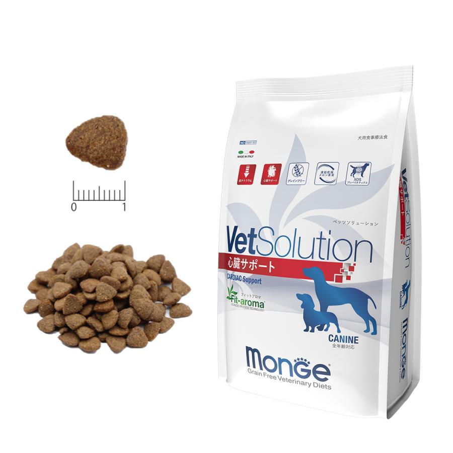 VetSolution 犬用 心臓サポート 800g Monge 療法食 心不全 疾患 VetSolution CANINE DERMATOSIS ベッツソリューション 犬 フード モンジ 新 ...