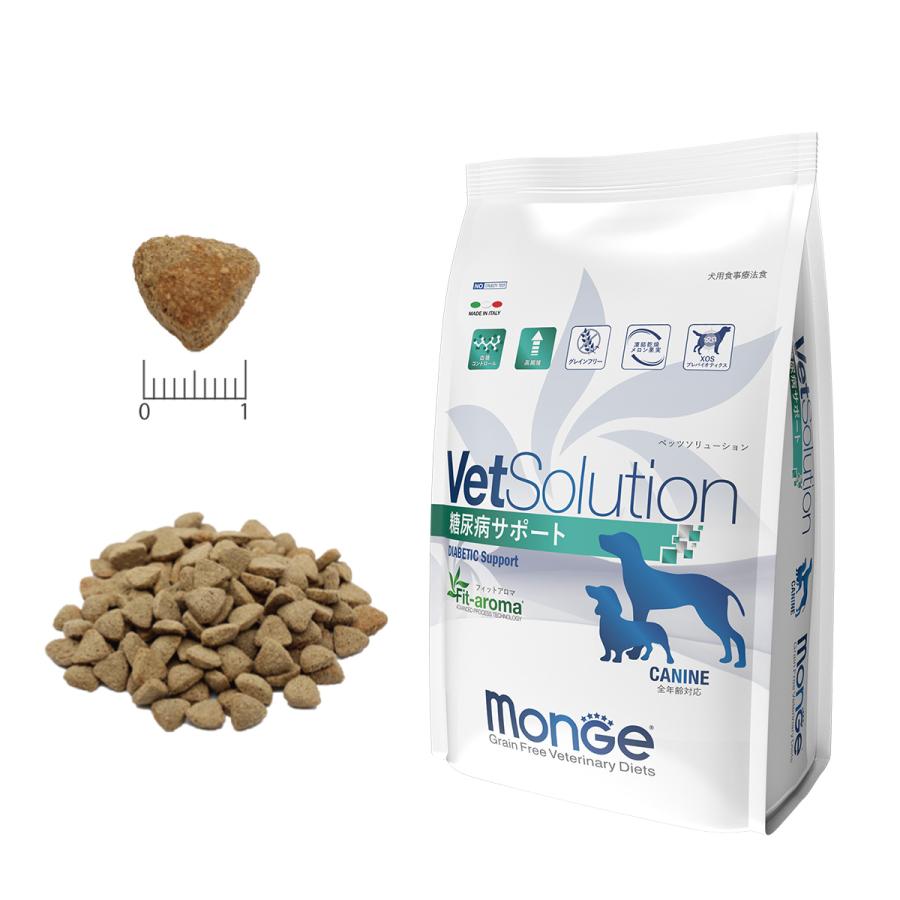 VetSolution 犬用 糖尿病サポート 800g Monge 療法食 糖尿病 疾患 CANINE DIABETIC ベッツソリューション 犬 フード モンジ 新規格 : Vet’s ...