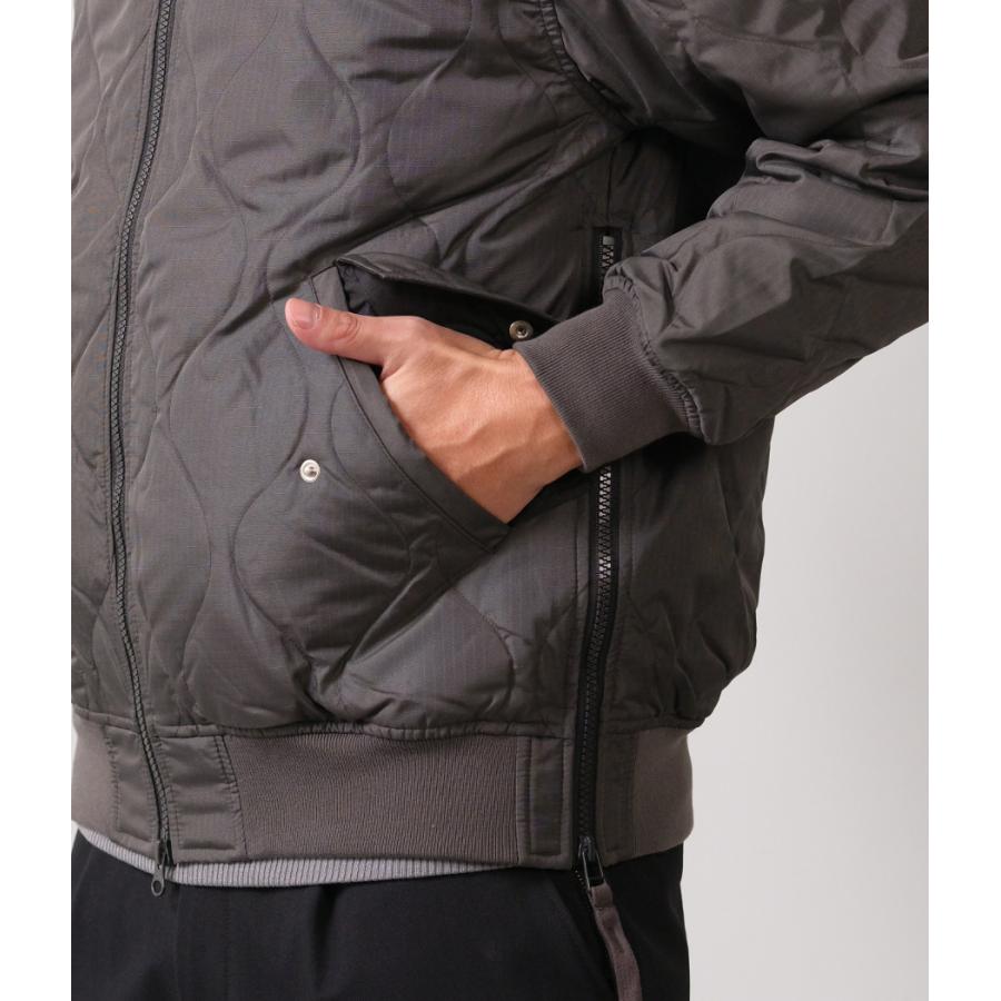 【TAION｜タイオン】MILITARY MA-1 DOWN JKT ミリタリーダウンジャケット アウター ユニセックス ブラック チャコール S M L XL【111M1ML-1 ...