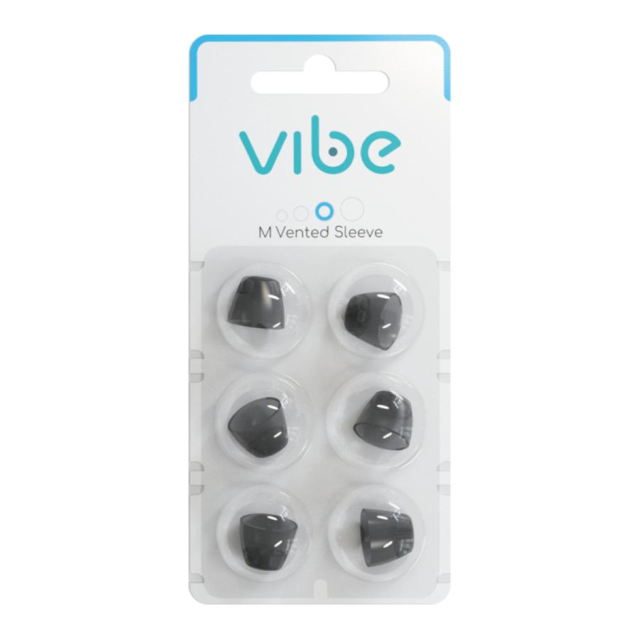 Vibe（補聴器） Vibe Air 交換用耳せん 穴あり Mサイズ 6個入 セット 【メール便（300円）選択可】 : Vibe Japan ...