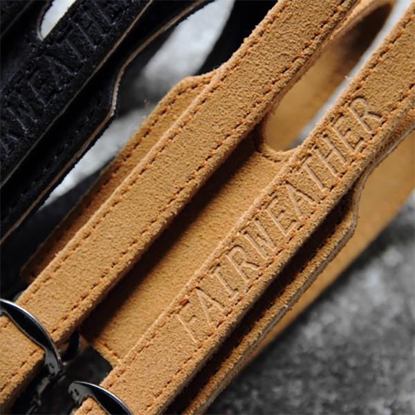 あすつく対応 フェアウェザー FAIRWEATHER double strap brown : vic2 - 通販 - Yahoo!ショッピング