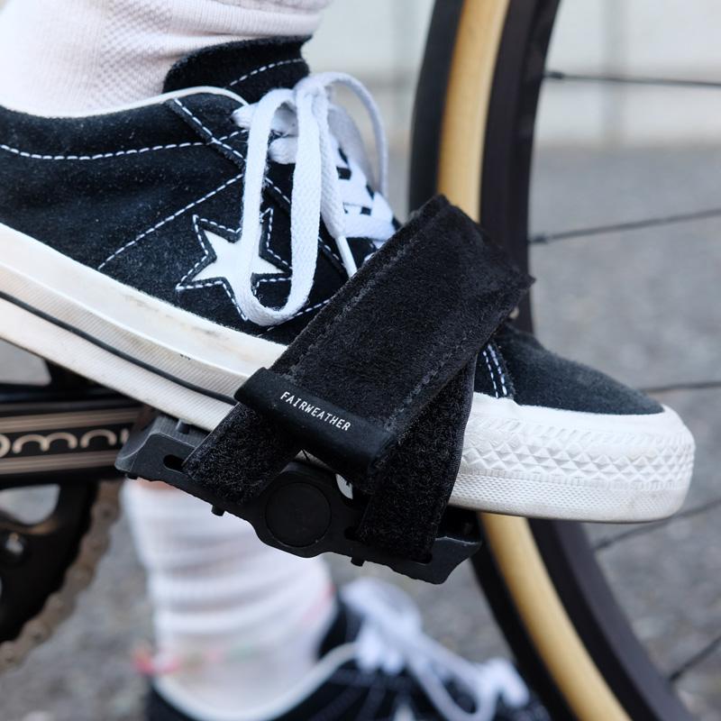 フェアウェザー FAIRWEATHER pedal strap narrow leather/black ペダルストラップ 自転車 : vic2 - 通販 - Yahoo!ショッピング