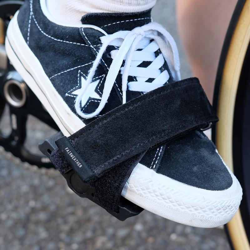 フェアウェザー FAIRWEATHER pedal strap narrow leather/black ペダルストラップ 自転車 : vic2 - 通販 - Yahoo!ショッピング