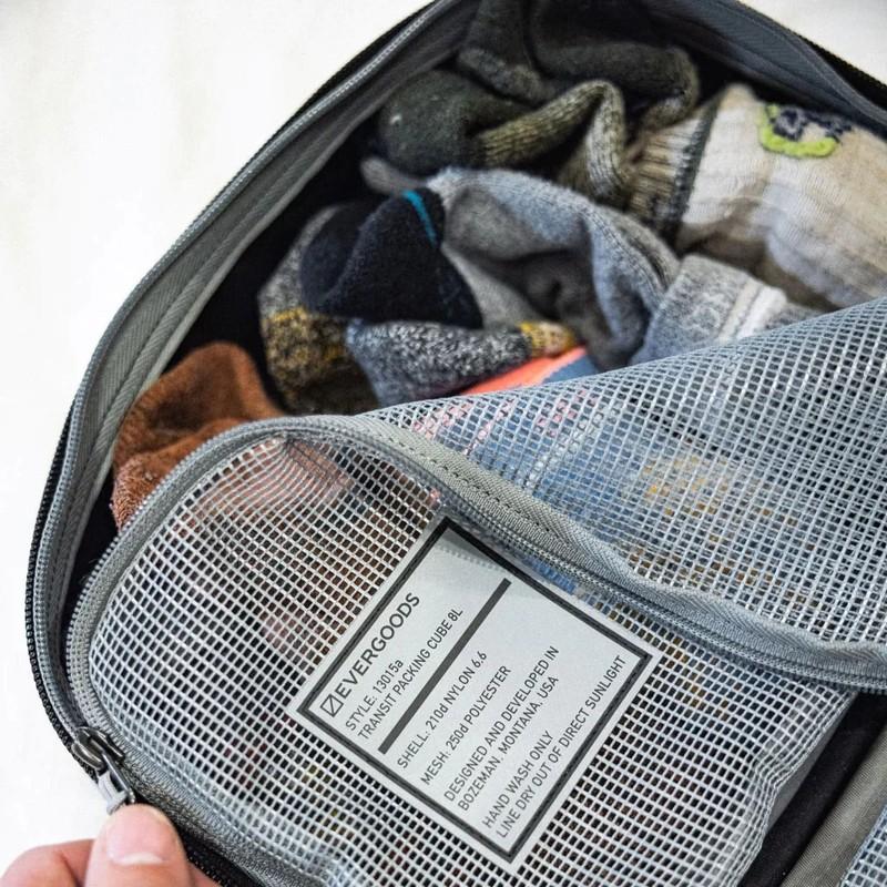 EVERGOODS エバーグッズ TPC8 - Transit Packing Cube 8L Standard Grey eg13015a : vic2 - 通販 - Yahoo!ショッピング