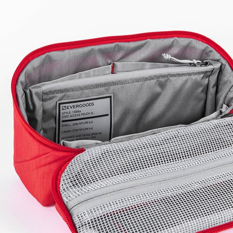 エバーグッズ EVERGOODS CAP2 - Civic Access Pouch 2L Ultra Red eg13006a : vic2 ...