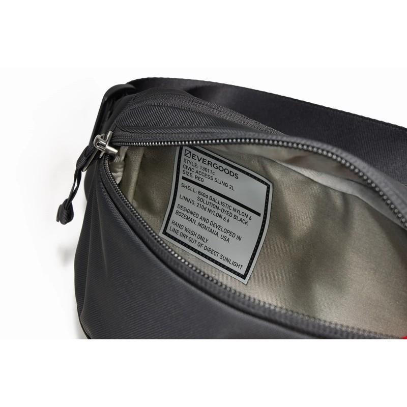 EVERGOODS あすつく対応 エバーグッズ CAS2 - Civic Access Sling 2L Solution Black ...