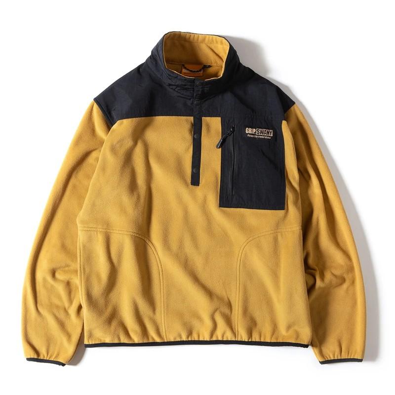 グリップスワニー Grip Swany Polartec Fleece Pullover Mustard GSC-79 : 286-253170 : vic2 - 通販 - Yahoo!ショッピング