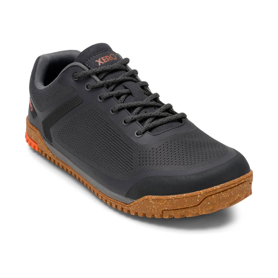 XEROSHOES（ゼロシューズ） Xero Shoes Mens リッジウェイメッシュロウ フェデッド ブラック APRM-FDBK ...