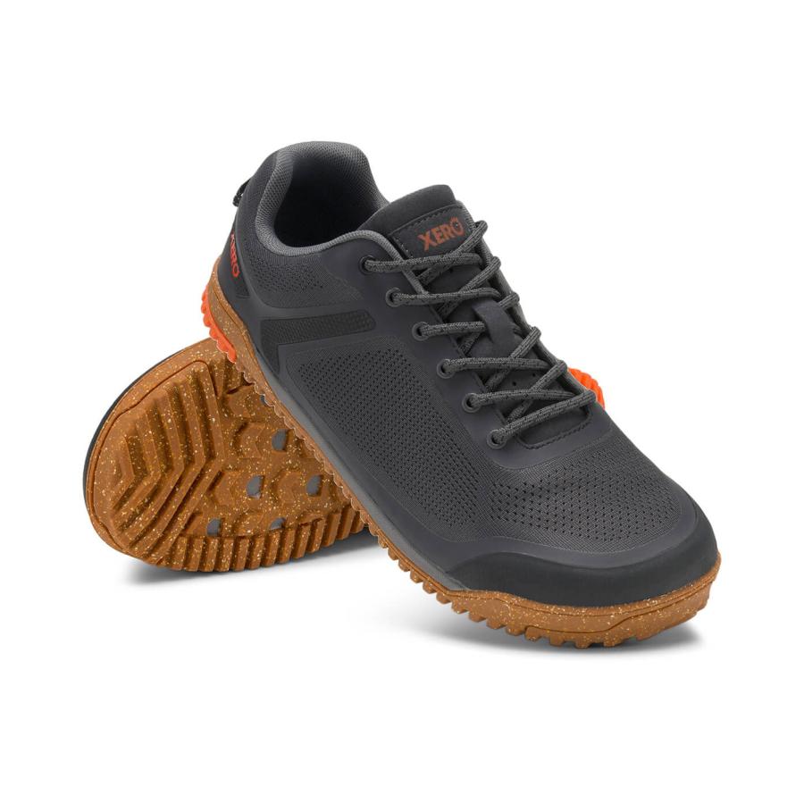 XEROSHOES（ゼロシューズ） Xero Shoes Mens リッジウェイメッシュロウ フェデッド ブラック APRM-FDBK ...