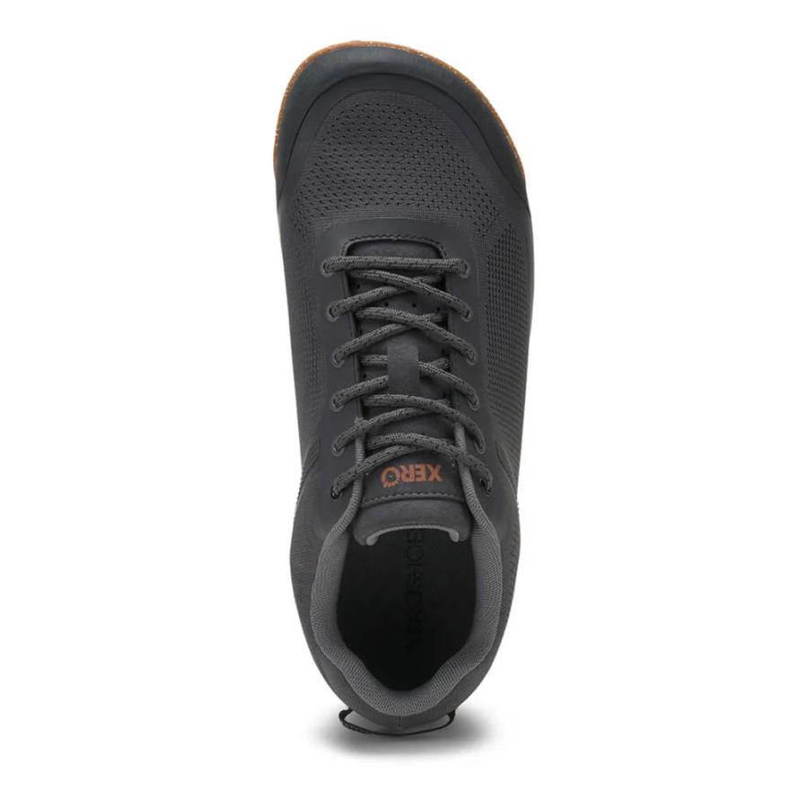 XEROSHOES（ゼロシューズ） Xero Shoes Mens リッジウェイメッシュロウ フェデッド ブラック APRM-FDBK ...