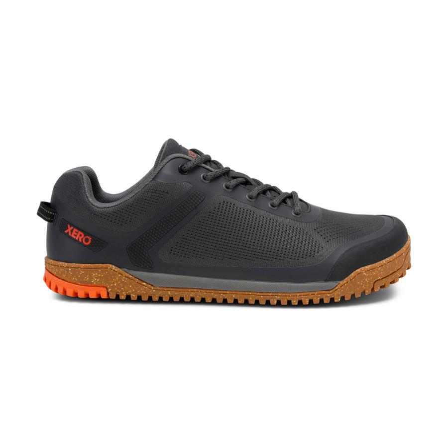 XEROSHOES（ゼロシューズ） Xero Shoes Mens リッジウェイメッシュロウ フェデッド ブラック APRM-FDBK ...