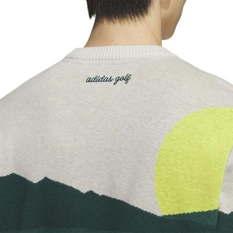 adidas（アディダス） （メンズ）ゴルフウェア グラフィック クルー