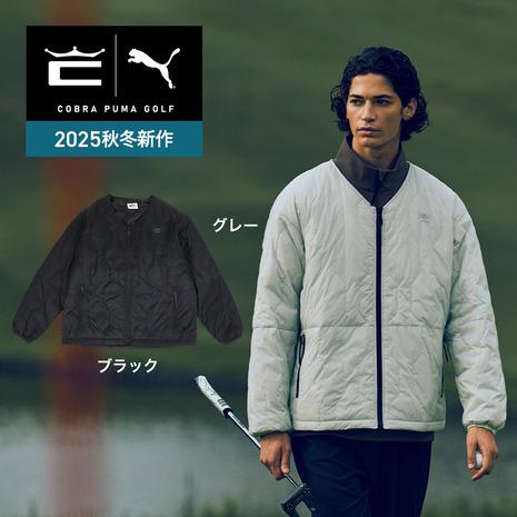 コブラ(Cobra)ゴルフウェア アウター Vネック ダウンジャケット 637995-02(Men’s) COBRA（コブラ） コブラ（Cobra）（メンズ）ゴルフウェア Vネック