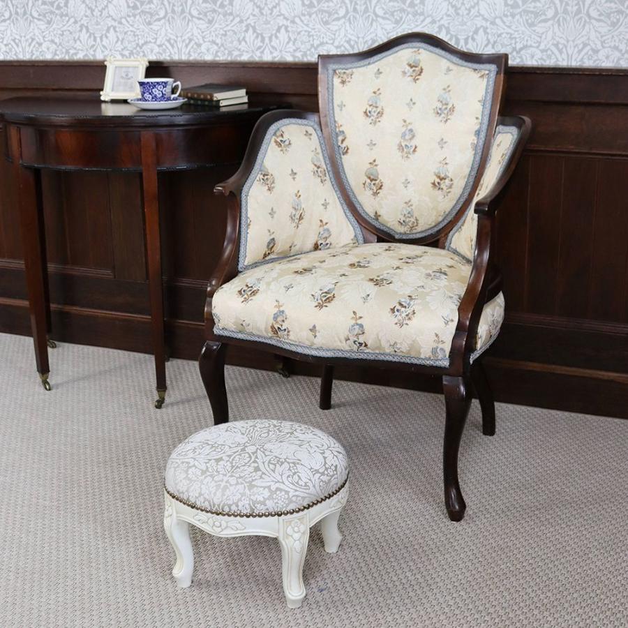 フットスツール 白家具 ホワイト ビーチ材 ウィリアム・モリス ブレア・ラビット AA2-EB1-250308RABB : ビクトリアンクラフトYahoo!店 - 通販 - Yahoo!ショッピング