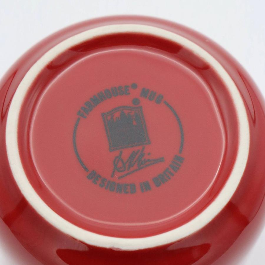マグカップ LONDON POTTERY レッド 英国 せっ器 ストーンウェアイギリス FA1-588002 : ビクトリアンクラフト ...