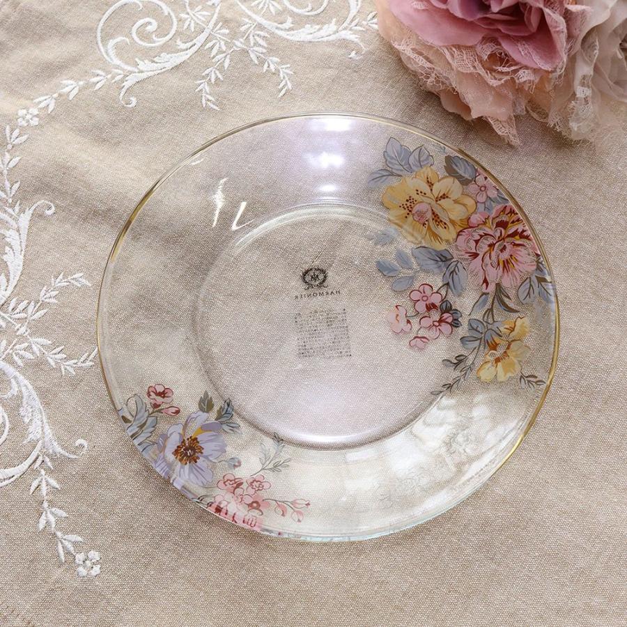 カメリアガラスプレート 英国 ガラス イギリス HM1-800004 : hm1-800004 : ビクトリアンクラフトYahoo!店 ...