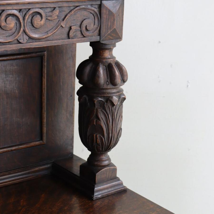 サイドボード 英国 アンティーク オーク材 1930年代 イギリス HV1-007 : ビクトリアンクラフトYahoo!店 - 通販 - Yahoo!ショッピング