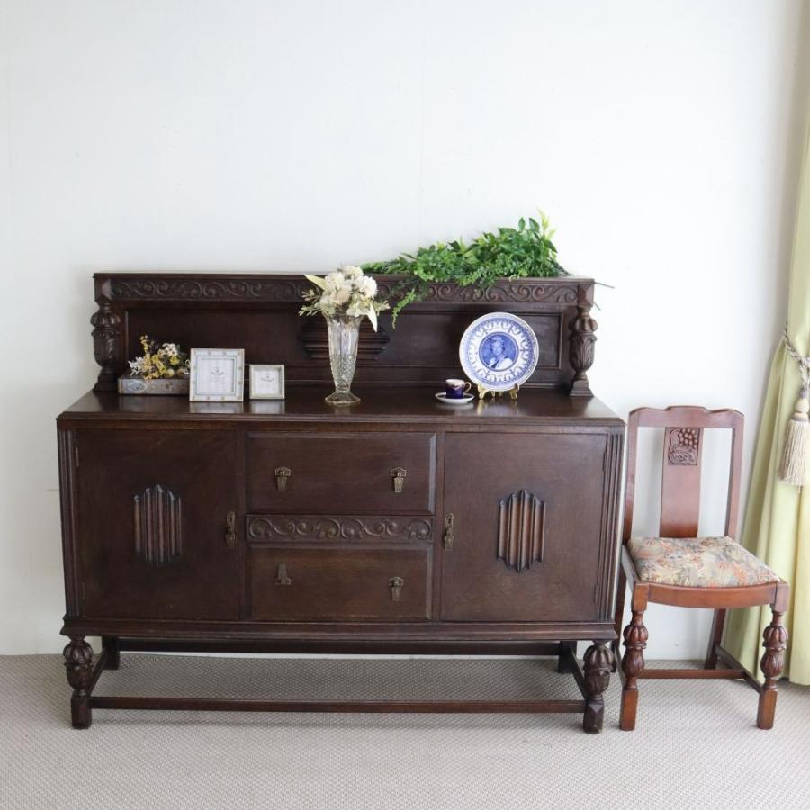 サイドボード 英国 アンティーク オーク材 1930年代 イギリス HV1-007 : ビクトリアンクラフトYahoo!店 - 通販 - Yahoo!ショッピング