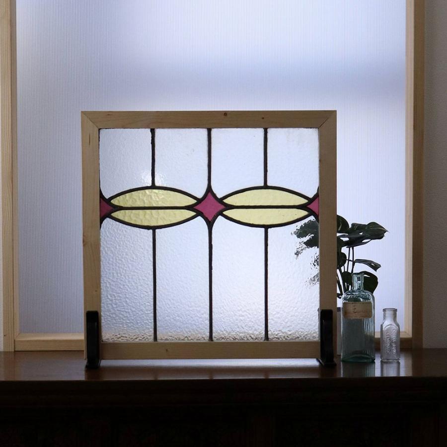 ステンドグラス 英国 レトロ エレガント クラシック ヨーロッパ 直輸入 USED アンティーク建具 ガラス 1930年代 イギリス KT2-0005 : ビクトリアンクラフトYahoo!店 ...