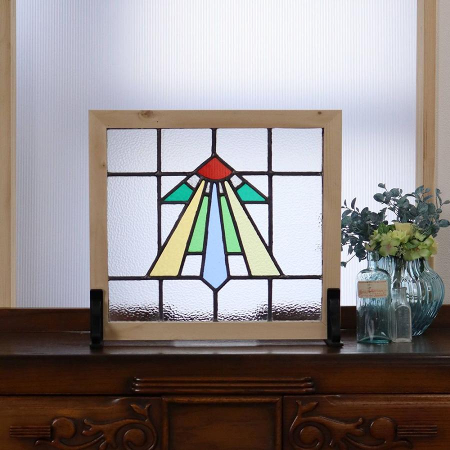 アンティーク ステンドグラス 英国 レトロ エレガント クラシック ヨーロッパ 直輸入 USED アンティーク建具 ガラス 1930年代 イギリス KT2-0032 : ビクトリアンクラフト ...