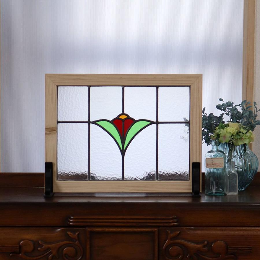 アンティーク ステンドグラス 英国 レトロ エレガント クラシック ヨーロッパ 直輸入 USED アンティーク建具 ガラス 1930年代 イギリス KT2-0039 : ビクトリアンクラフト ...