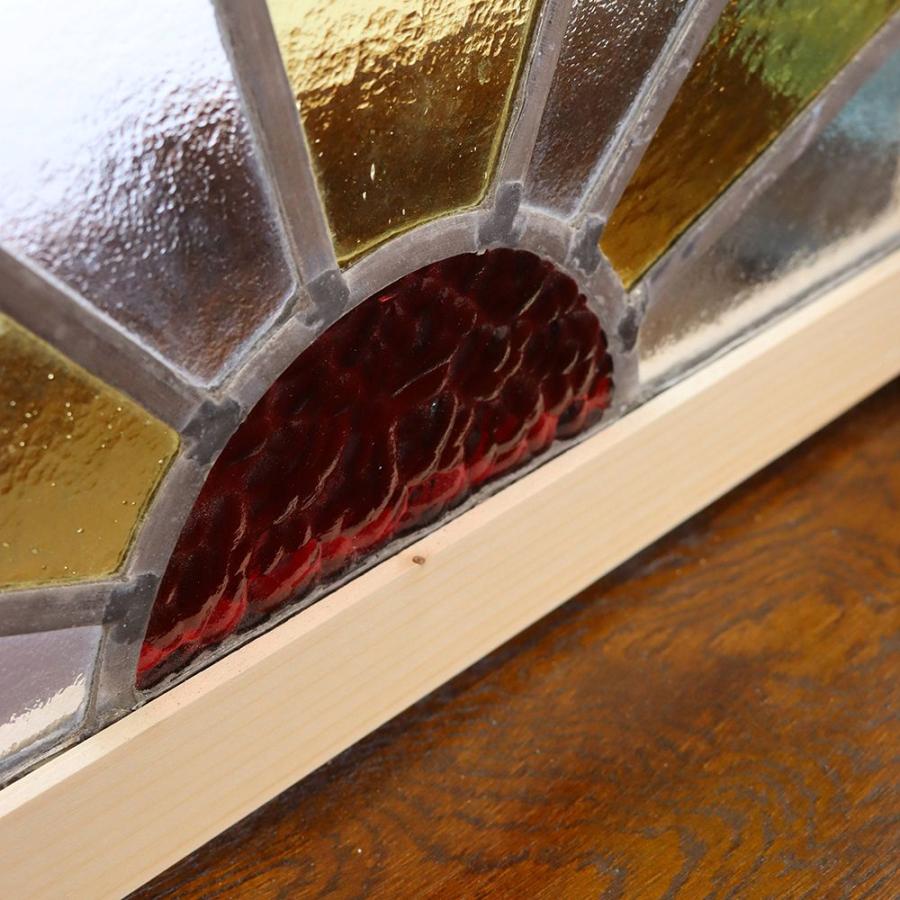 ステンドグラス 英国 レトロ エレガント クラシック ヨーロッパ 直輸入 USED アンティーク建具 ガラス 1930年代 イギリス KT2-0050 : ビクトリアンクラフトYahoo!店 ...