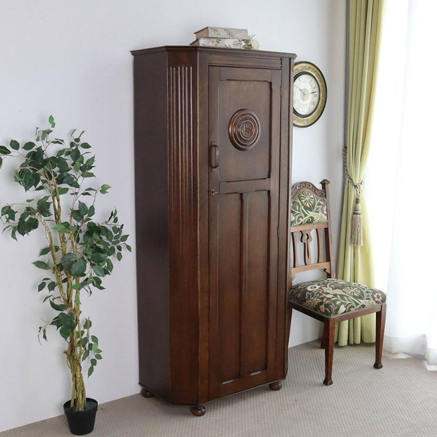 ホールローブ 英国 ヴィンテージ オーク材 1950年代 イギリス VC106-004 : ビクトリアンクラフトYahoo!店 - 通販 - Yahoo!ショッピング