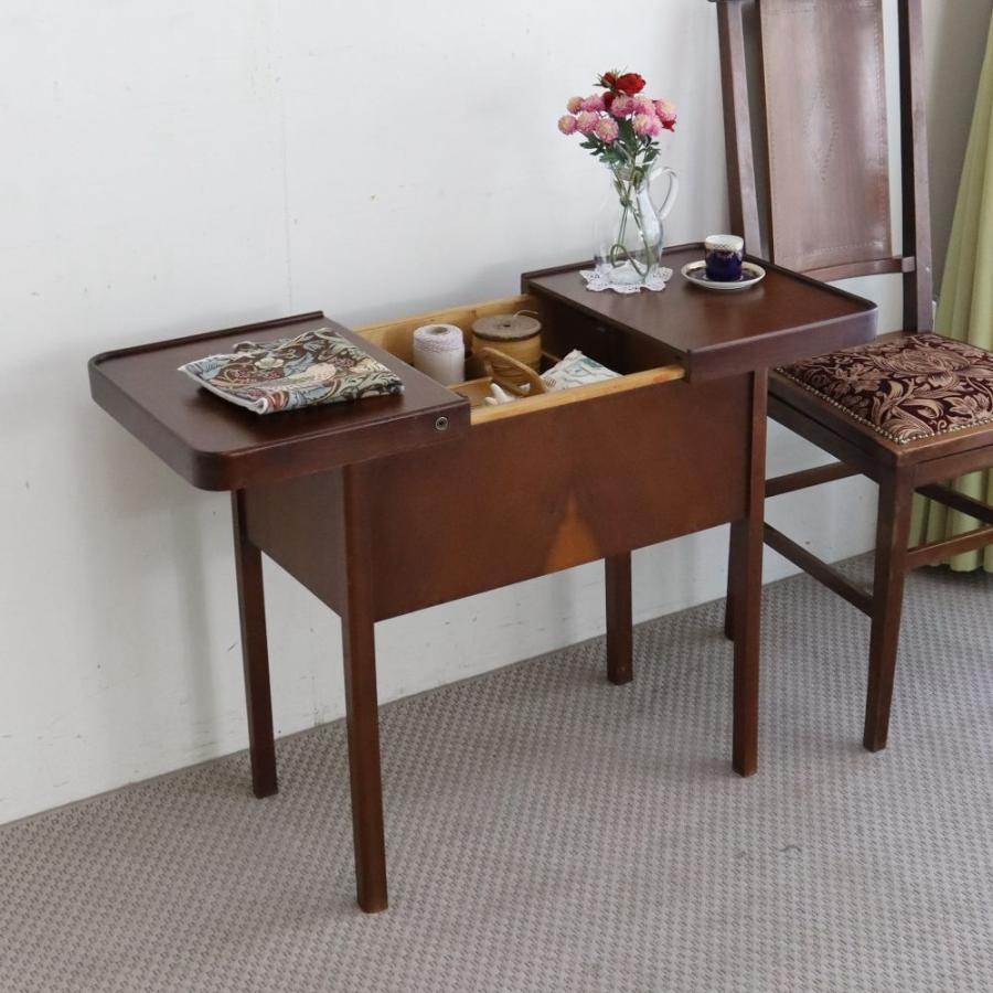 ソーイングボックス 英国 ヴィンテージ ウォールナット・ビーチ材 1960年代 イギリス VC106-120 : vc106-120 : ビクトリアンクラフトYahoo!店 - 通販 ...