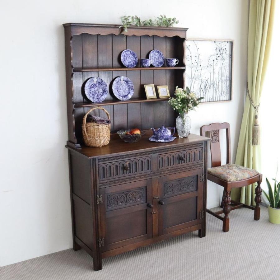 チューダースタイル 食器棚 英国 ヴィンテージ オーク材 1960年代 イギリス VC107-040 : vc107-040 : ビクトリアンクラフトYahoo!店 - 通販 - Yahoo ...