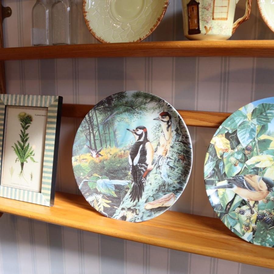 ヴィンテージ ウェッジウッドプレート Britain's Beautiful Birds Collection 英国 磁器 1980年代 イギリス VC107-131003 : ビクトリアン ...
