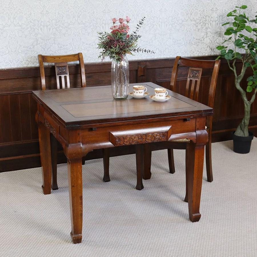 ドローリーフテーブル 英国 アンティーク オーク材 1930年代 イギリス VC107-140 : vc107-140 : ビクトリアンクラフトYahoo!店 - 通販 - Yahoo!ショッピング