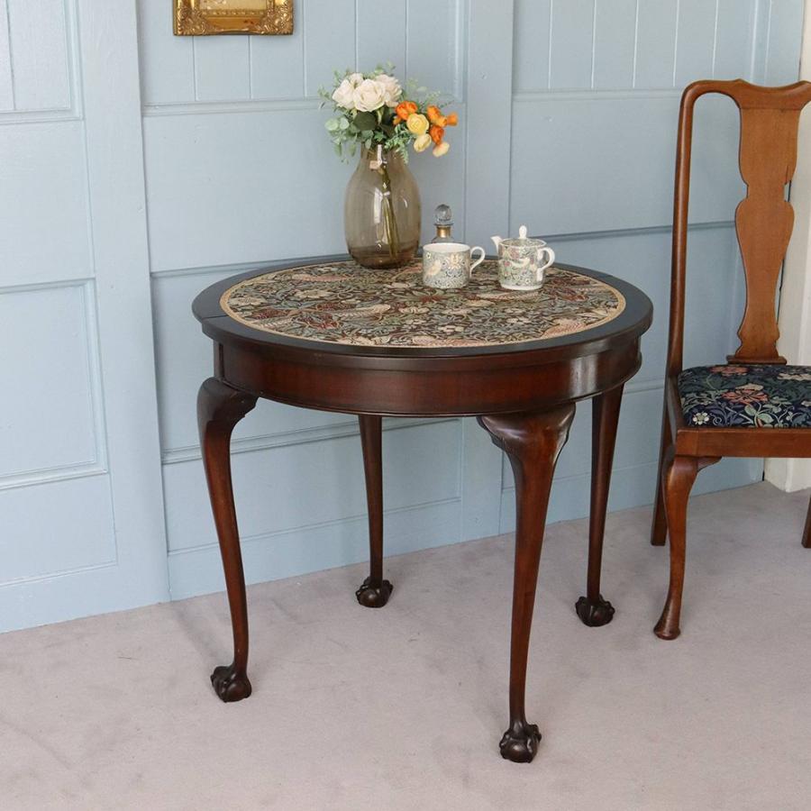 ハーフムーン ゲームテーブル 英国 アンティーク マホガニー材 1930年代 イギリス VC109-124MORRIS : vc109-124morris : ビクトリアンクラフトYahoo ...