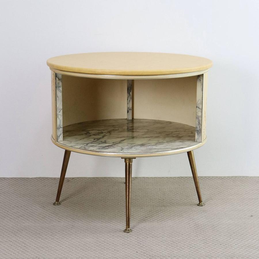 ラウンドバー 英国 ヴィンテージ 樹脂・木材・金属 1960年代 イギリス VC109-125 : vc109-125 : ビクトリアンクラフトYahoo!店 - 通販 - Yahoo!ショッピング