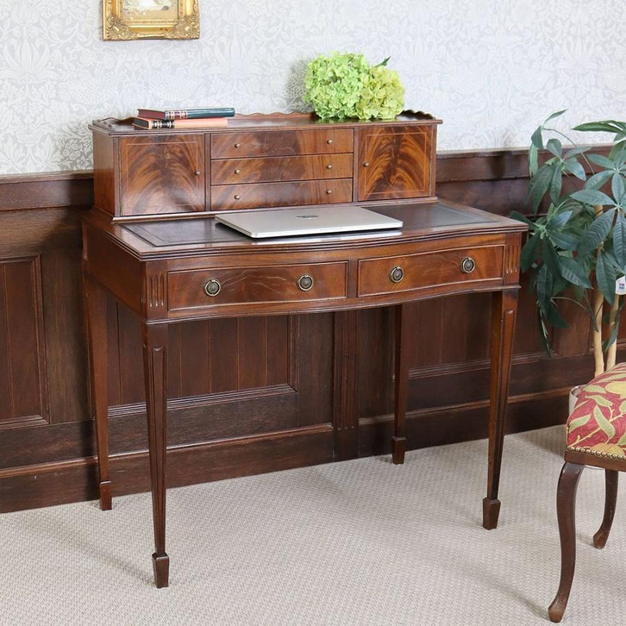 デスク 英国 ヴィンテージ マホガニー材 1970年代 イギリス VC109-220 : vc109-220 : ビクトリアンクラフトYahoo!店 - 通販 - Yahoo!ショッピング