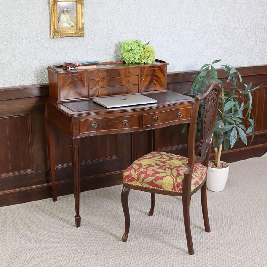 デスク 英国 ヴィンテージ マホガニー材 1970年代 イギリス VC109-220 : vc109-220 : ビクトリアンクラフトYahoo!店 - 通販 - Yahoo!ショッピング