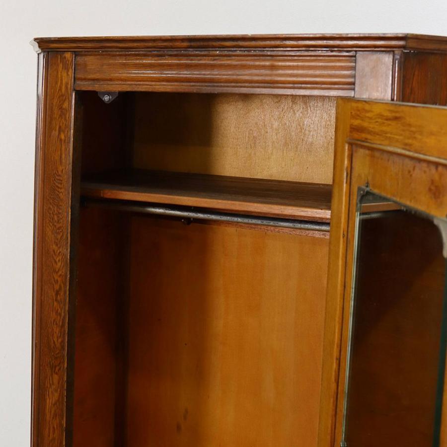 ホールローブ 英国 アンティーク オーク材 1930年代 イギリス VC109-232 : vc109-232 : ビクトリアンクラフトYahoo!店 - 通販 - Yahoo!ショッピング