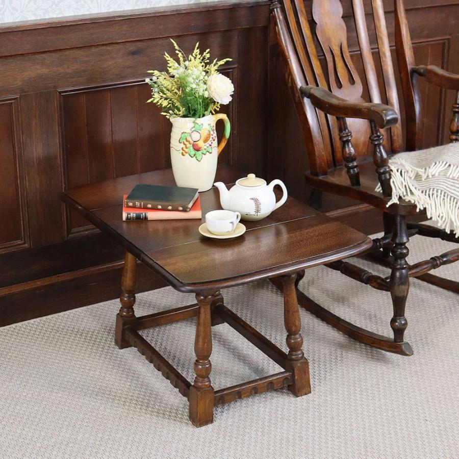 ドロップリーフコーヒーテーブル 英国 ヴィンテージ オーク材 1950年代 イギリス VC110-028 : vc110-028 : ビクトリアンクラフトYahoo!店 - 通販 ...