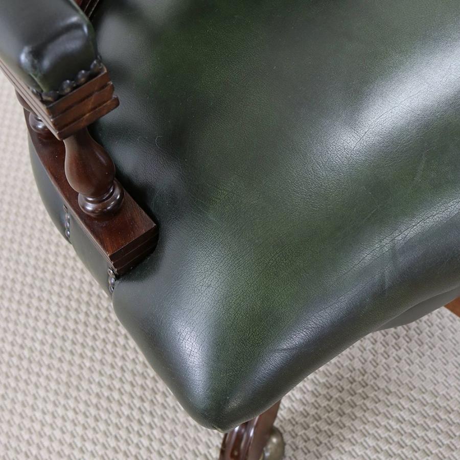 オフィスチェア 英国 ヴィンテージ マホガニー・本革 1980年代 イギリス VC110-239 : vc110-239 : ビクトリアンクラフトYahoo!店 - 通販 - Yahoo!ショッピング