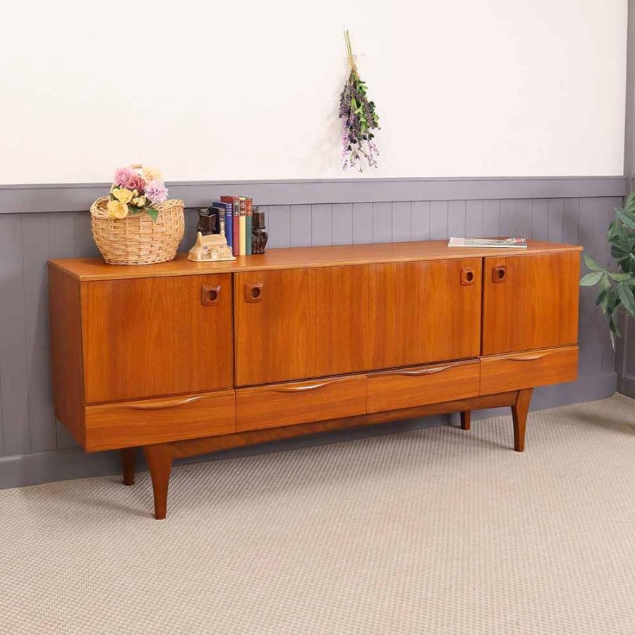 サイドボード 英国 ヴィンテージ チーク材 1960年代 イギリス VC111-074 : ビクトリアンクラフトYahoo!店 - 通販 - Yahoo!ショッピング