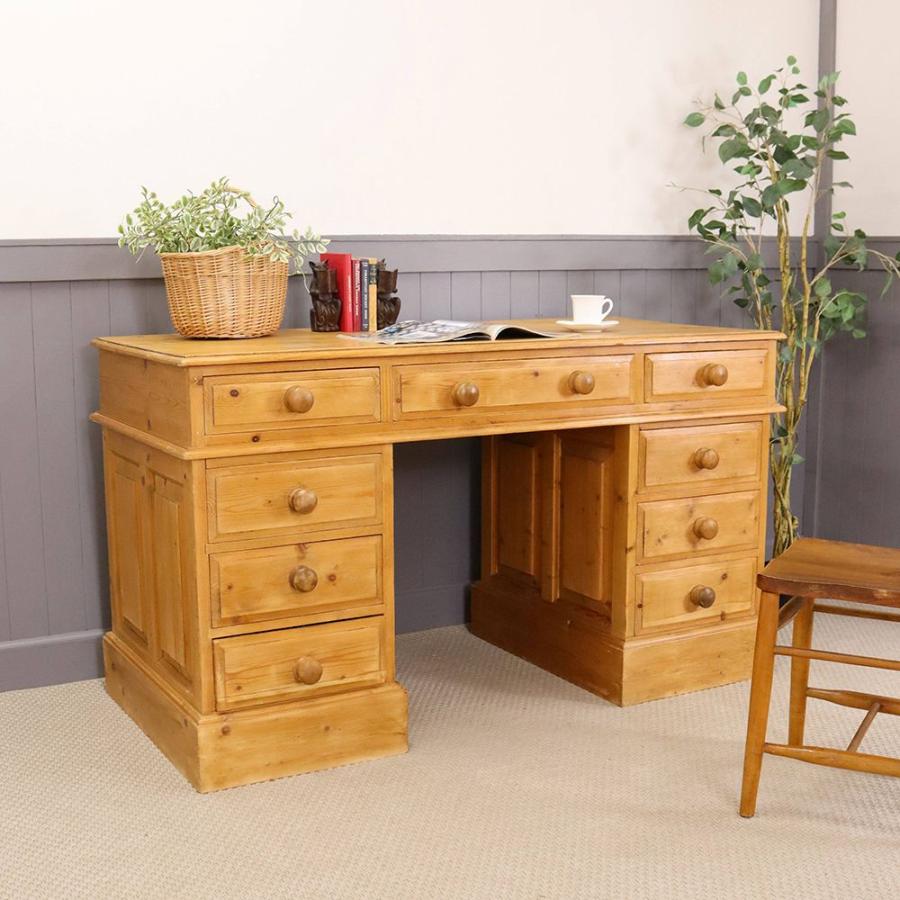 デスク 英国 ヴィンテージ パイン材 1980年代 イギリス VC112-035 : ビクトリアンクラフトYahoo!店 - 通販 - Yahoo!ショッピング