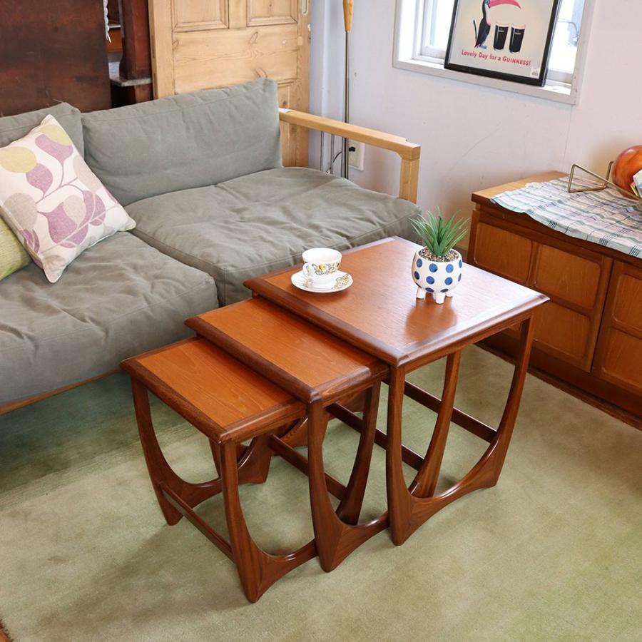 ネストテーブル 英国 ヴィンテージ チーク材 1980年代 イギリス VC112-059 : ビクトリアンクラフトYahoo!店 - 通販 - Yahoo!ショッピング