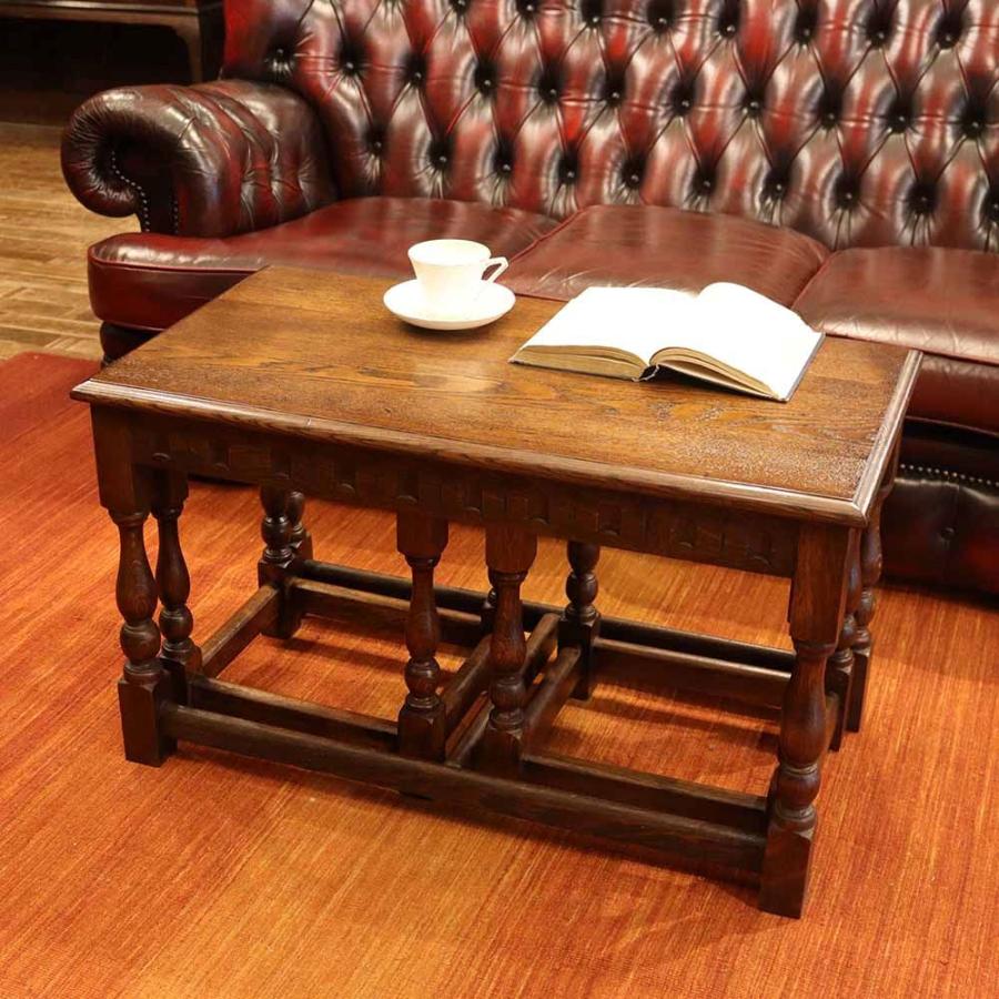 ネストテーブル 英国 ヴィンテージ オーク材 1980年代 イギリス VC113-101 : ビクトリアンクラフトYahoo!店 - 通販 - Yahoo!ショッピング