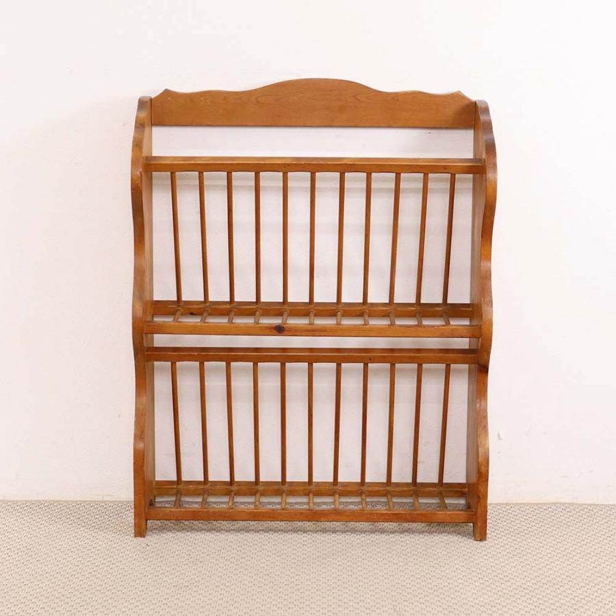 ディッシュラック 英国 ヴィンテージ パイン材 1980年代 イギリス VC113-236 : ビクトリアンクラフトYahoo!店 - 通販 - Yahoo!ショッピング