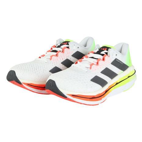 adidas アディダス（adidas）（メンズ）ランニングシューズ アディスター BYD M ホワイト ブラック ID6174 スニーカー ...