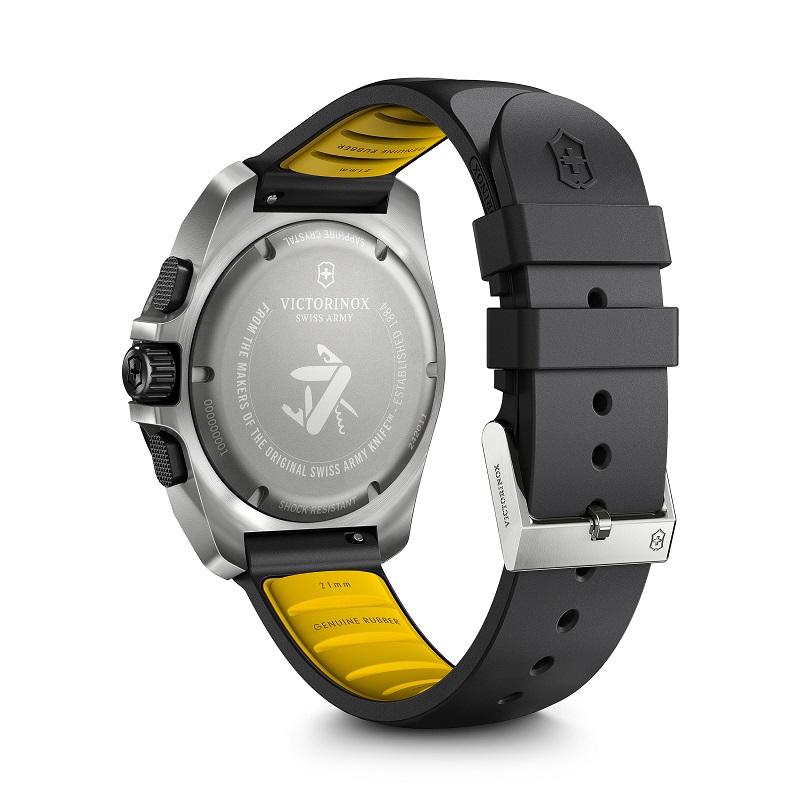 VICTORINOX（ビクトリノックス） オリジナルポーチプレゼント 公式 I.N.O.X. イノックス クロノ カーボン チタン ブラック ...