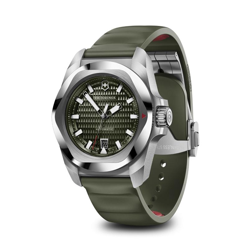 VICTORINOX ビクトリノックス 公式 イノックス オートマティック ステンレススチール グリーン 限定ナイフ付 正規品 5年保証 時計 ...