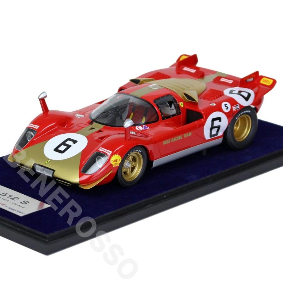 LOOKSMART MODELS Look Smart 1/18スケール フェラーリ 512S 1000km Monza 1970 #6 ...